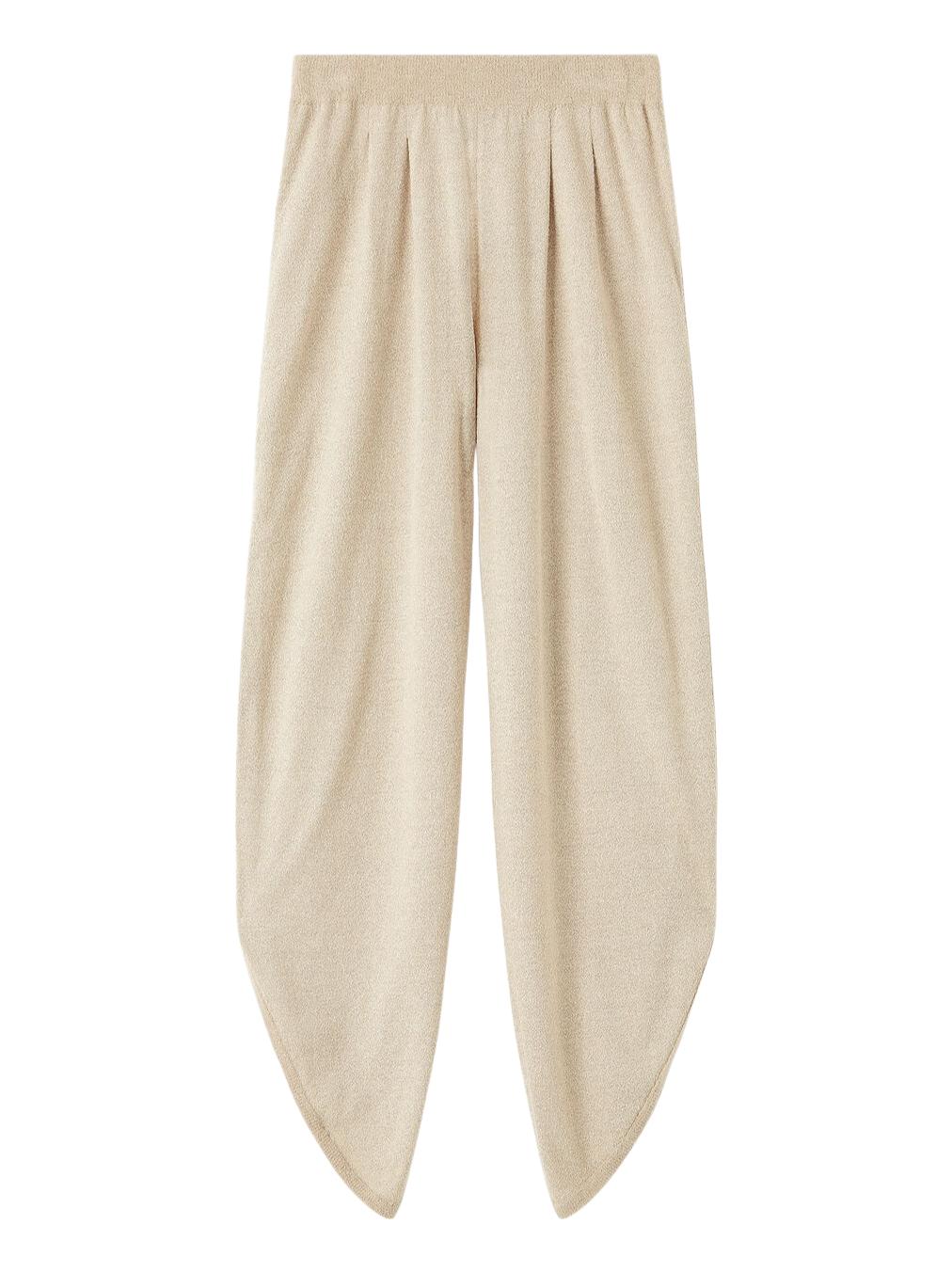 LORO PIANA Loro Piana Asymmetrical Knitted Trousers